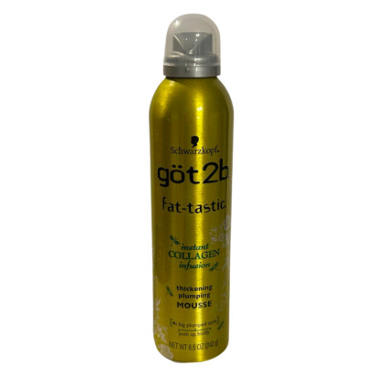 Got2b Schwarzkopf Fat-tastic Thickening Plumping Hair Mousse - 8.5oz ...