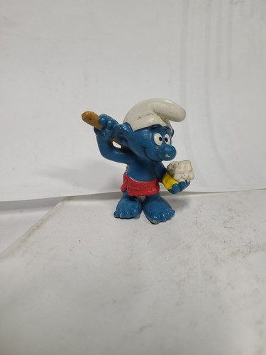 Smurfs 20108 Sauna Smurf Bath Soap Vintage Figure PVC Toy Lot 80s ...