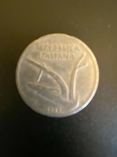 1952 ITALY 10 LIRE COIN REPVBBLICA ITALIANA LIRA | eBay