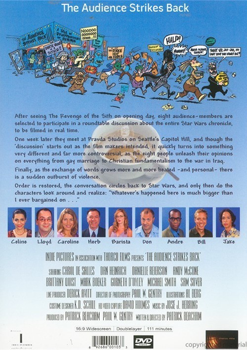 The Audience Strikes Back (DVD, 2000) Documentary About the Star Wars ...