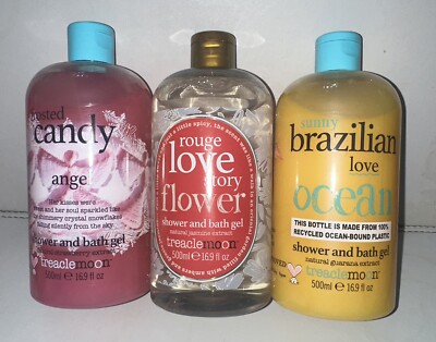 Treaclemoon Scent ShowerGel.Frosted Candy,Rouge LoveStory.Brazilian ...