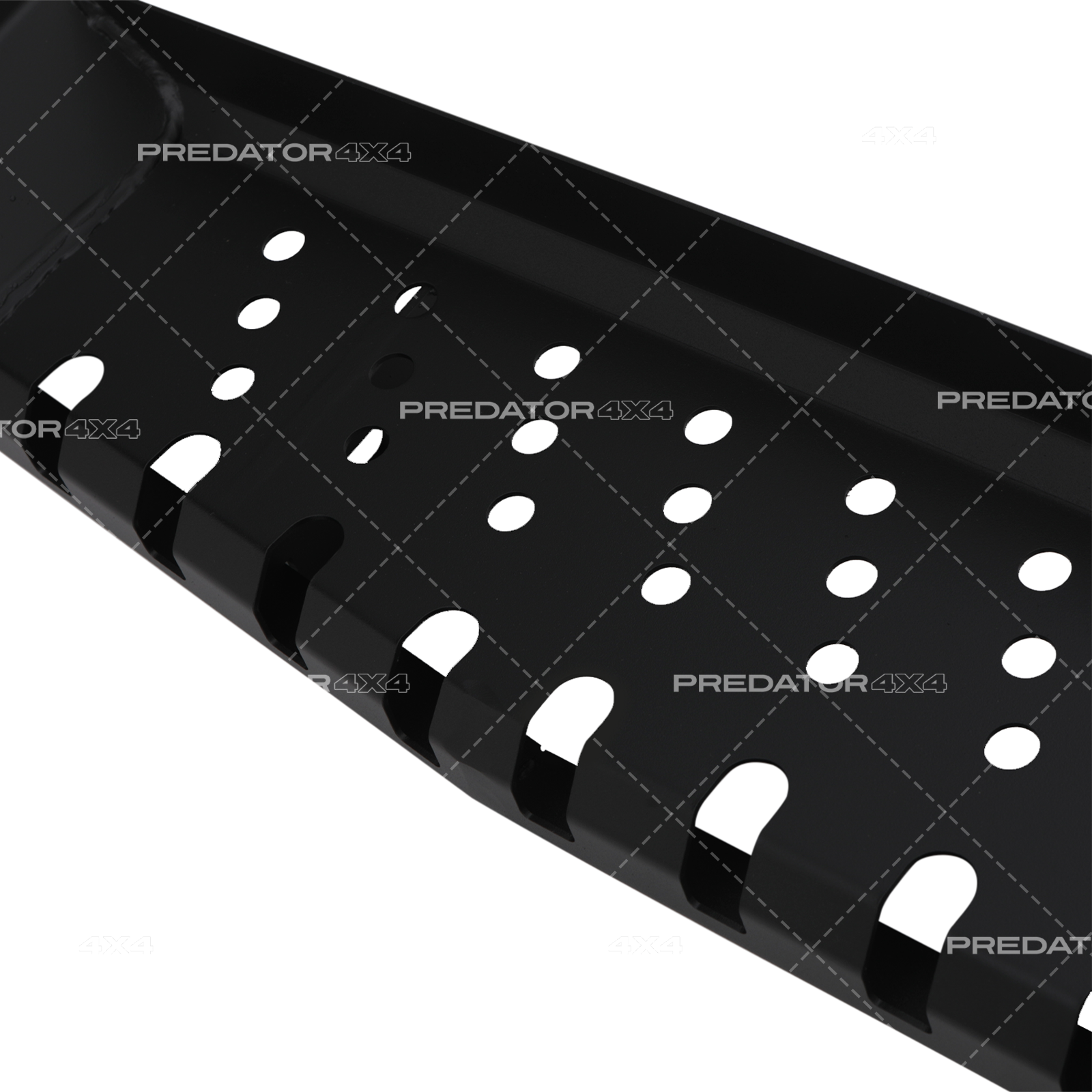 RUNNING BOARD SIDE STEPS FOOT RAILS FOR FORD RANGER DOUBLE CAB T6 T7 T8 ...