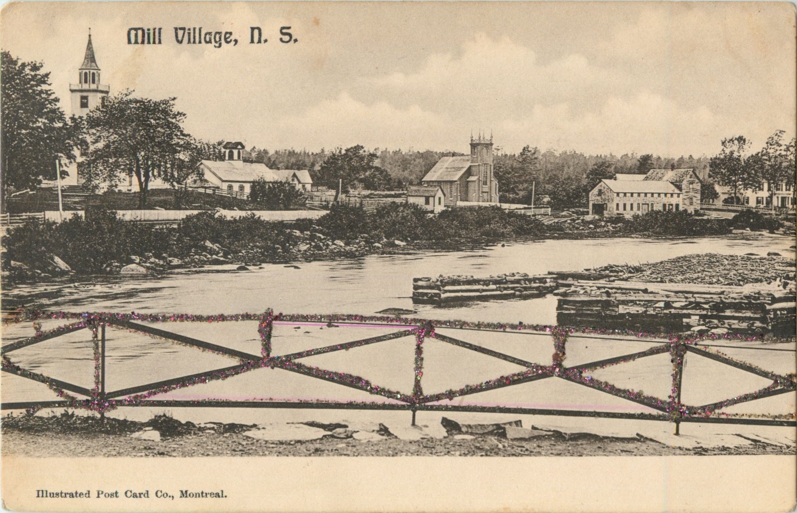 A View Of Mill Village, Nova Scotia NS Canada 1913 | eBay