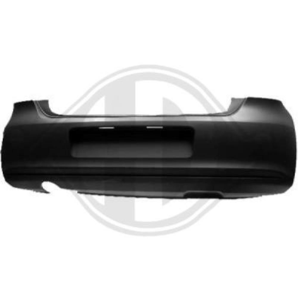 DIEDERICHS Stoßfänger Stoßstange hinten für VW Polo 6R 6C 1.2 TSI 6R_ 1 ...