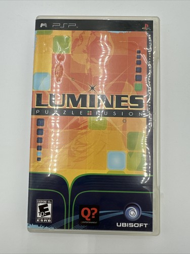 Lumines Puzzle Fusion (Sony PSP 2005) CIB W/ Manual Pre Owned Tested ...
