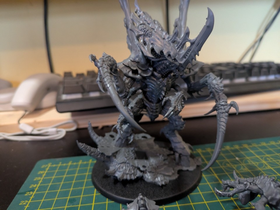 Tyranid Army Onslaught Swarm Warhammer 40k With Additional Hive Tyrant ...