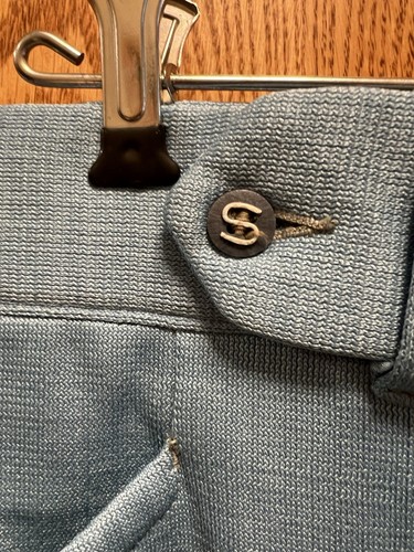 Vintage Jaymar Sansabelt Golf Pants Mens 42 Light Blue Disco Dress ...