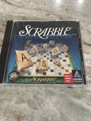 Scrabble CD-Rom Crossword Game - used | eBay