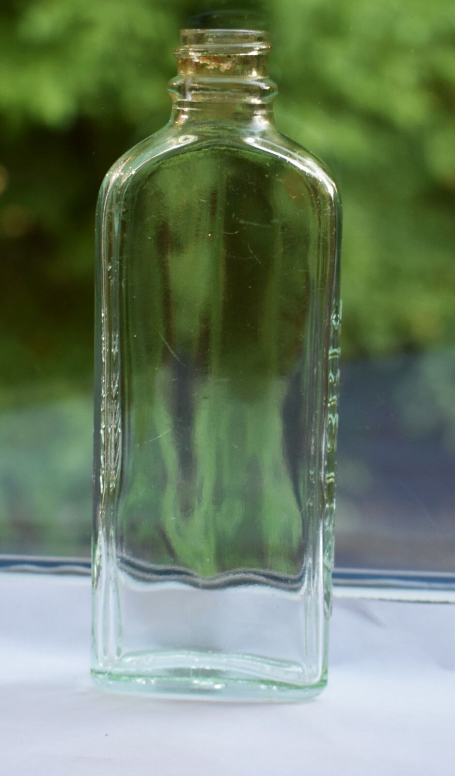 Antique/VTG 30s Charles H Fletcher Castoria Green Bottle Made by Pierce ...