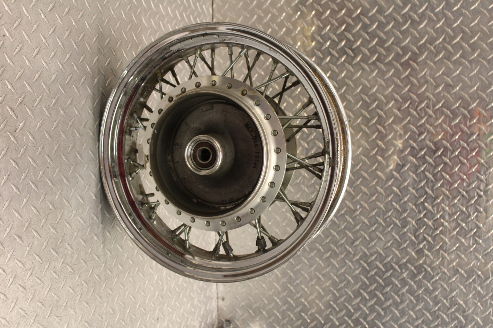 2003 HONDA SHADOW ACE 750 VT750CD DELUXE REAR BACK WHEEL RIM | eBay