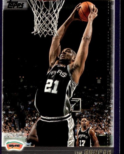 2000-01 Topps Tim Duncan San Antonio Spurs #60 | eBay