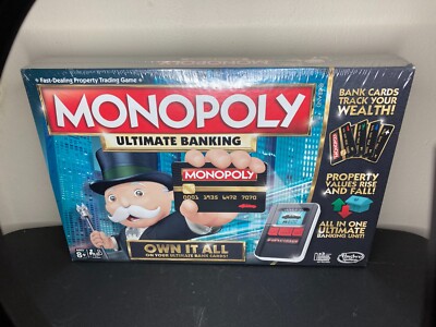 2015 Monopoly: Ultimate Banking Board Game New Sealed Hasbro Parker ...