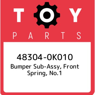 48304-0K010 Toyota Bumper sub-assy, front spring, no.1 483040K010, New ...