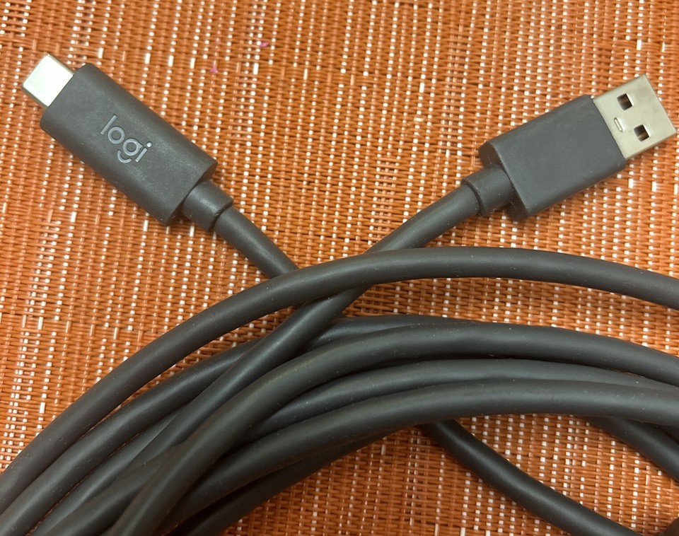 Logitech 5m USB-C to USB A 2.0/3.1 Strong Cable | eBay