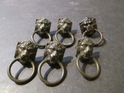 Drawer Pulls - Metal Lions Head Drawer