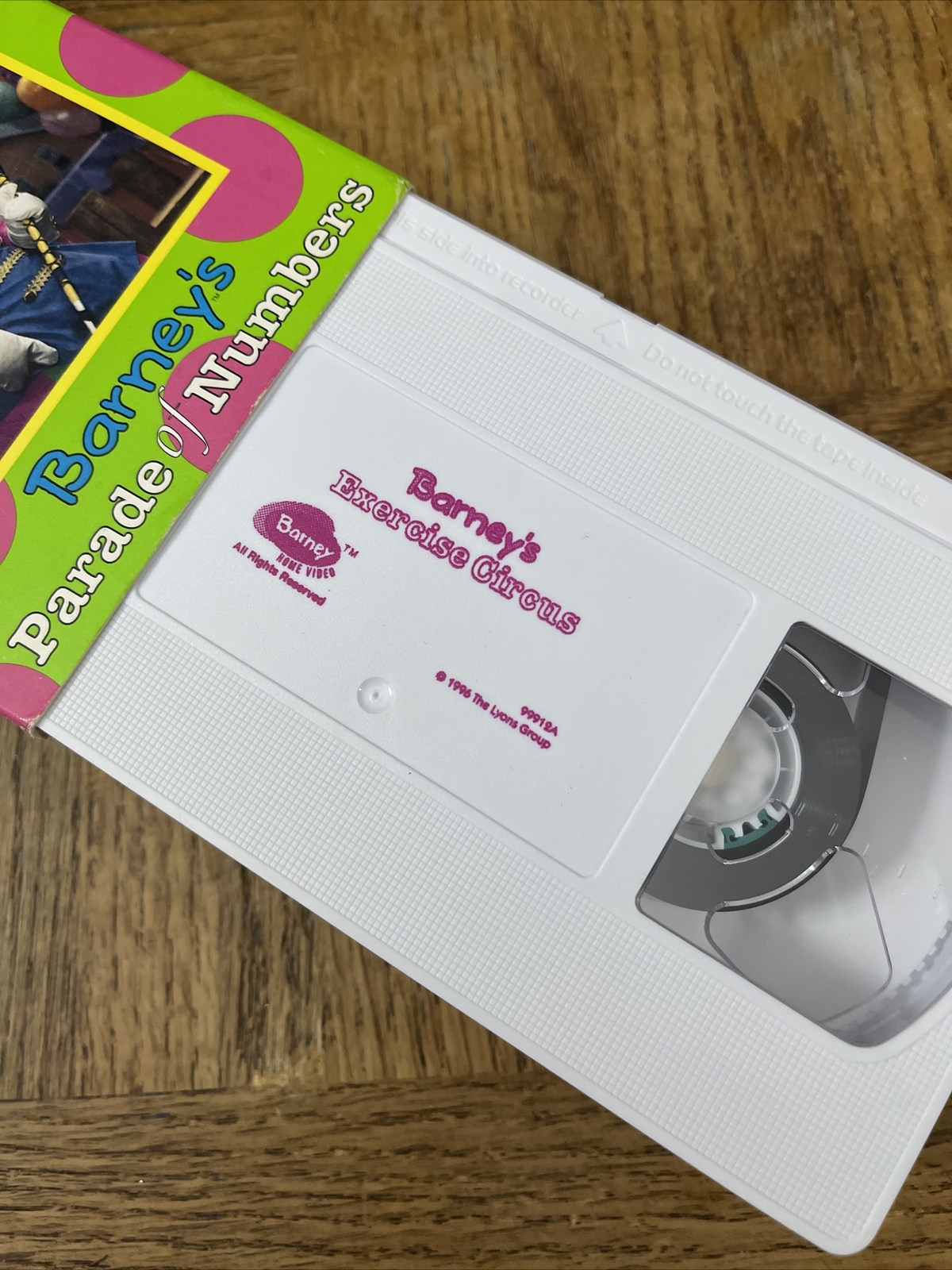 Barneys Exercise Circus/Parade of Numbers (VHS, 1996, 2-Tape Set) for ...