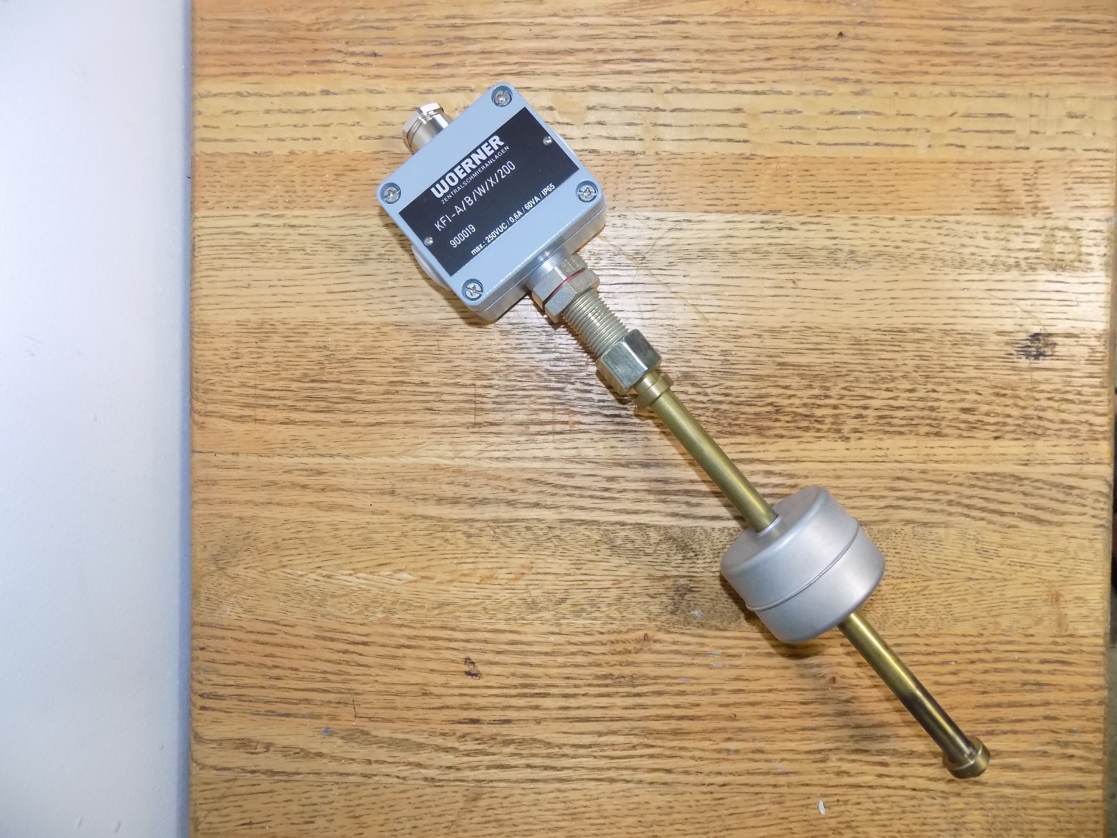 Woerner KFI-A/B/W/X/200 Liquid Level Switch Stainless Float for sale ...