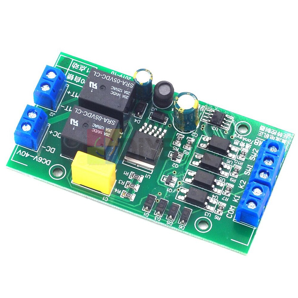 5V/12V/24V DC Motor Controller Forward Reverse 20A High Current Control ...