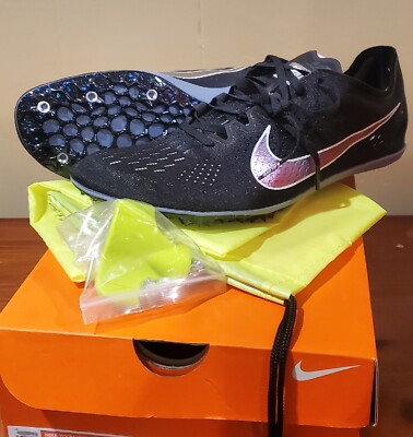 NEW Nike Zoom Victory 3 Track Field Spikes Black Indigo Fog 835997-003 ...