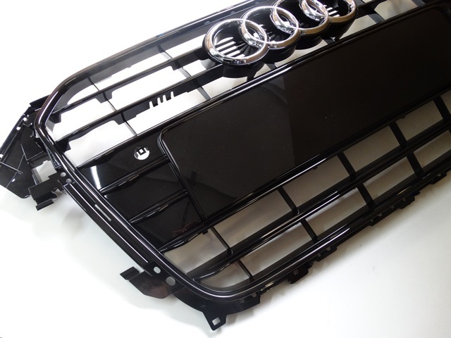 Original Audi A4 8K B8 Kühlergrill Frontgrill schwarz glänzend ...