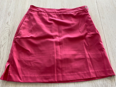 EP Pro Golf Skort Womens size 2 Pink side zip with pockets | eBay