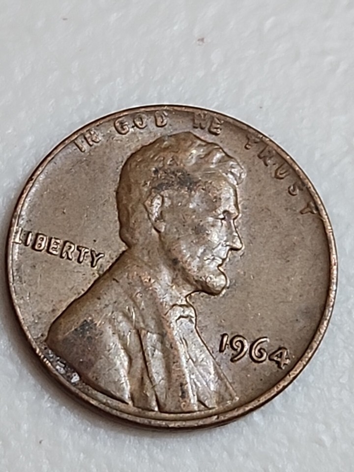 1964 penny no mint mark 2 errors As Shown In The Photo Extremely Rare ...