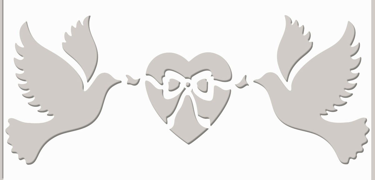 Pochoir Colombe