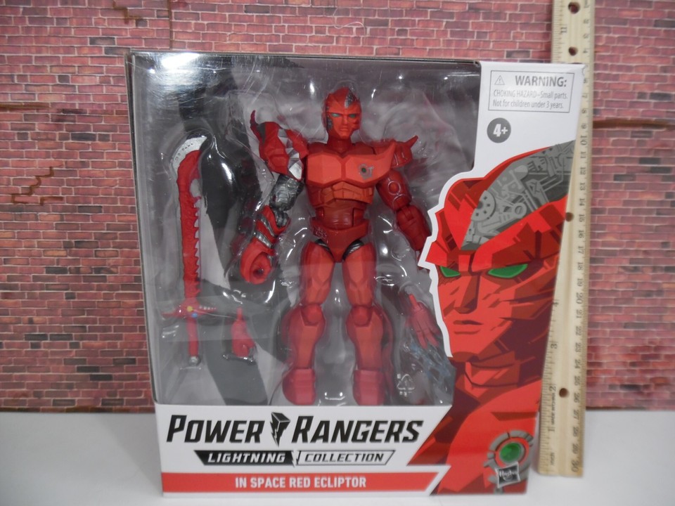 Power Rangers Lightning Collection In Space Red Ecliptor 6" Action ...