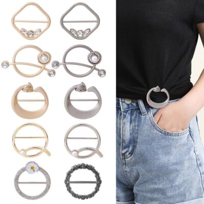 Clip Silk Clasp Clips Brooch Shawl Buckle Scarf Buckle Scarf Ring Waist ...