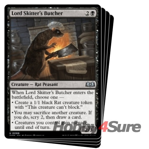 Lord Skitter's Butcher X4 M/NM Magic: The Gathering MTG Wilds Of ...