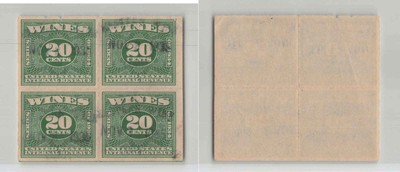 *United States Revenue Stamp, Wine 20 Cents 1934, USA U.S.A[A3735]7j7 ...