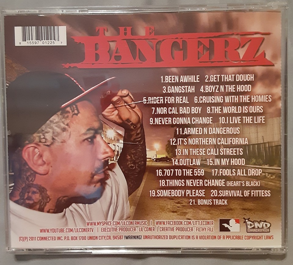 Lil Coner The Bangerz Part 2 CD Big Oso Loc Lil Raider San Quinn MEGA ...