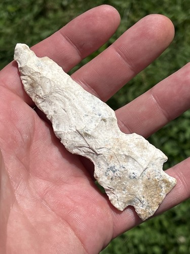 ECCENTRIC ARROWHEAD ILLINOIS ANCIENT AUTHENTIC NATIVE AMERICAN ARTIFACT ...
