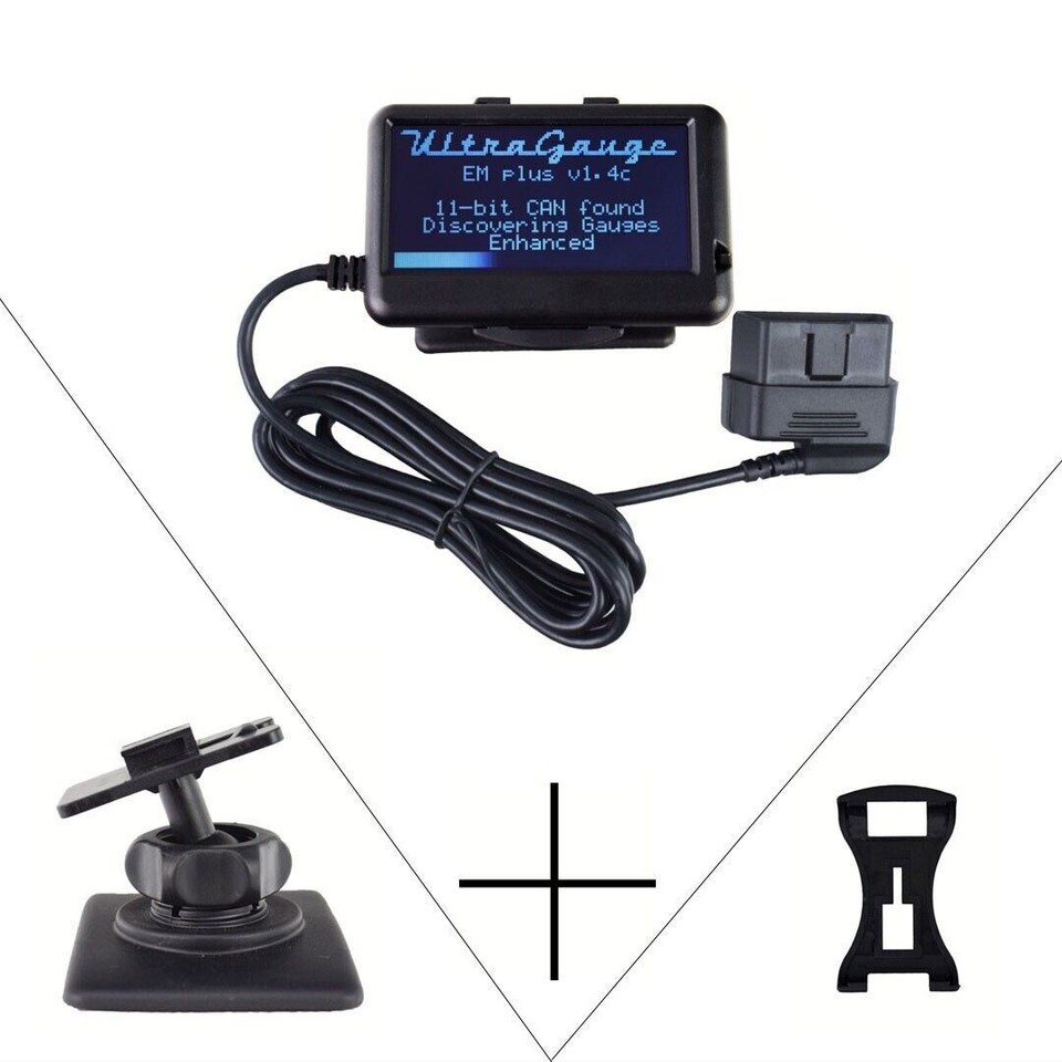 Ultra Gauge EM Plus OBDII OBD2 Code Readers Scan Tool v1.4 With Stand ...