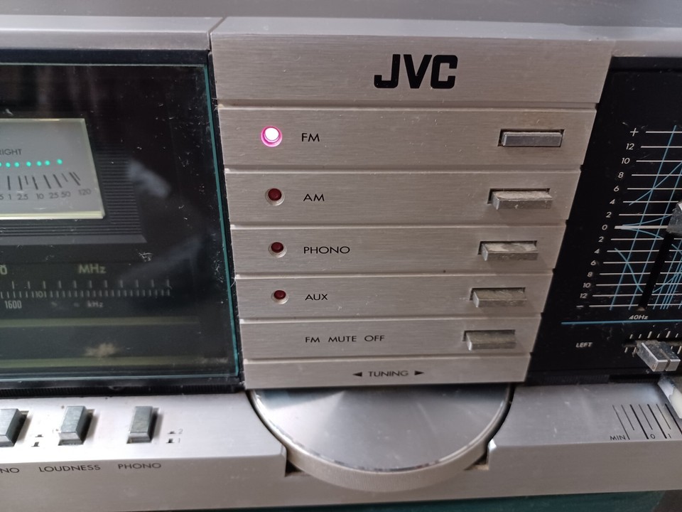 Vintage JVC JR-S501 Stereo Receiver with SEA Graphic Equalizer 120 WPC ...