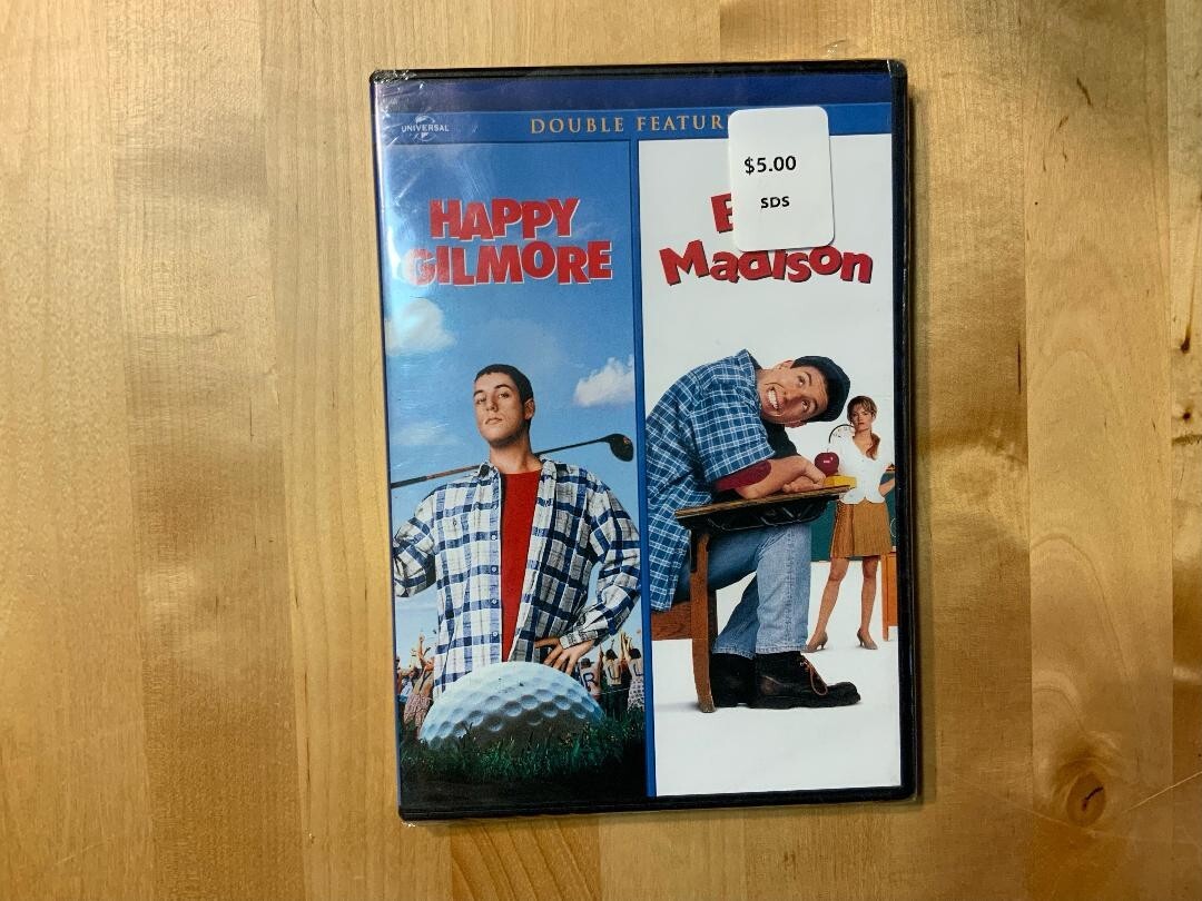 Happy Gilmore and Billy Madison DVD Adam Sandler Collection Double ...