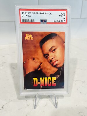 1991 Premier Rap Pack #20 D-Nice PSA 9 | eBay