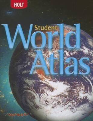 Holt Social Studies: Student World Atlas - Paperback - VERY GOOD ...