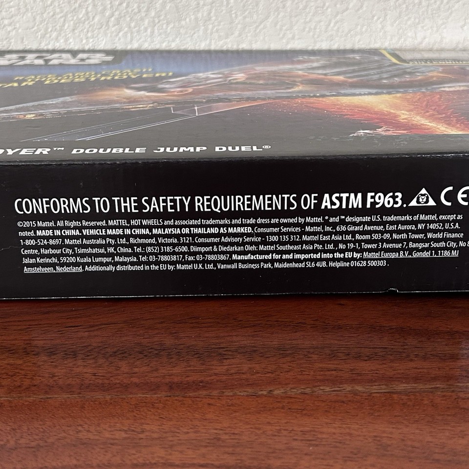 Star Wars / Hot Wheels Star Destroyer Double Jump Duel Track NIB (DPV38 ...