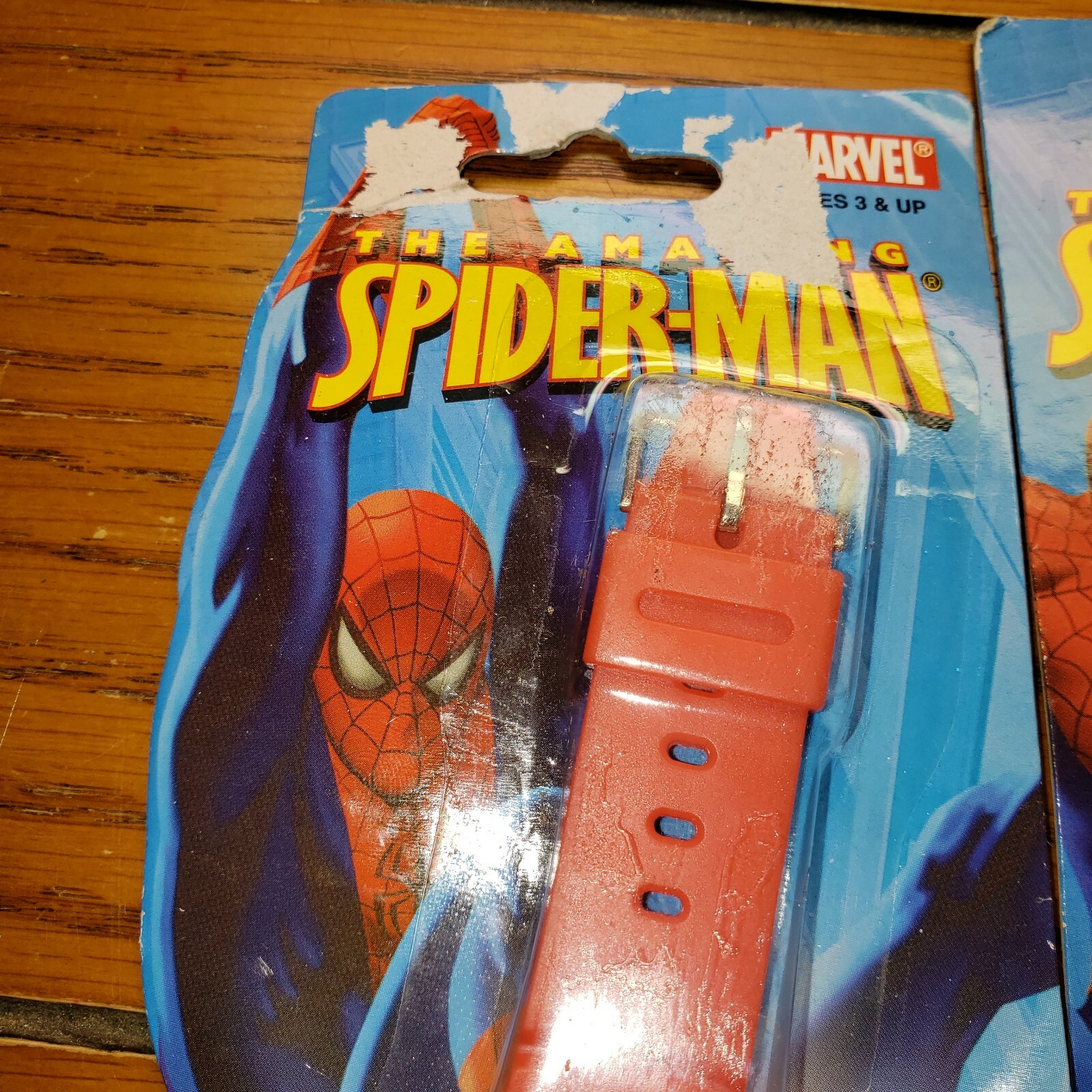Lot of 3 diff Amazing Spider Man LCD Marvel Watches 2007 Creative Kids ...