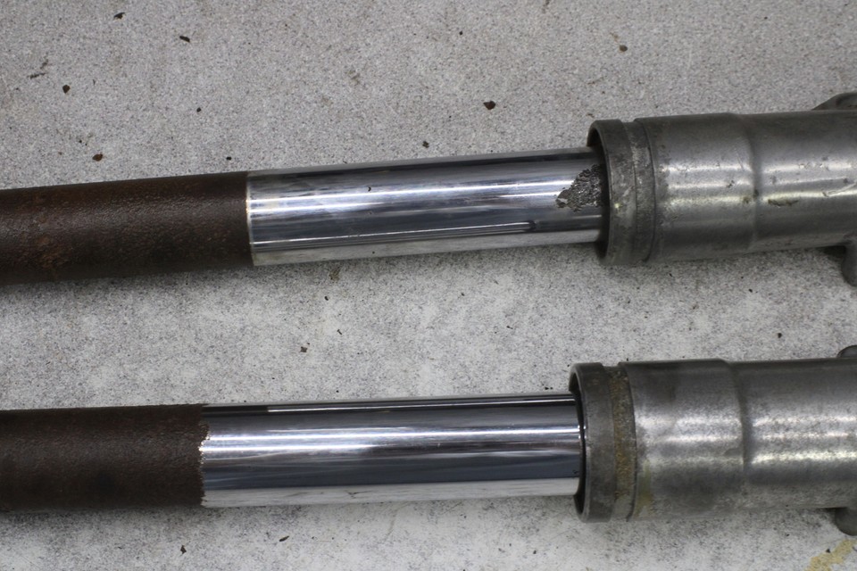1968 Honda CL175 K0 Sloper FRONT FORKS SHOCK SUSPENSION SET PAIR 9330 ...