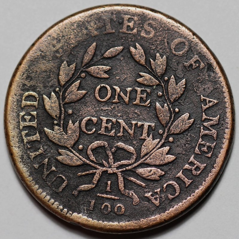 1807 Draped Bust Large Cent - US 1c Copper Coin | eBay