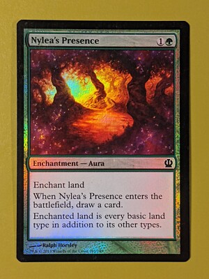 FOIL Nylea's Presence x1 Theros 1x Magic the Gathering MTG | eBay