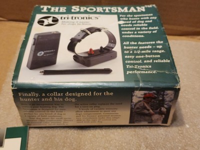 The Sportsman Tri-Tronics Electronic Dog Training Collar Hunting Dogs ...