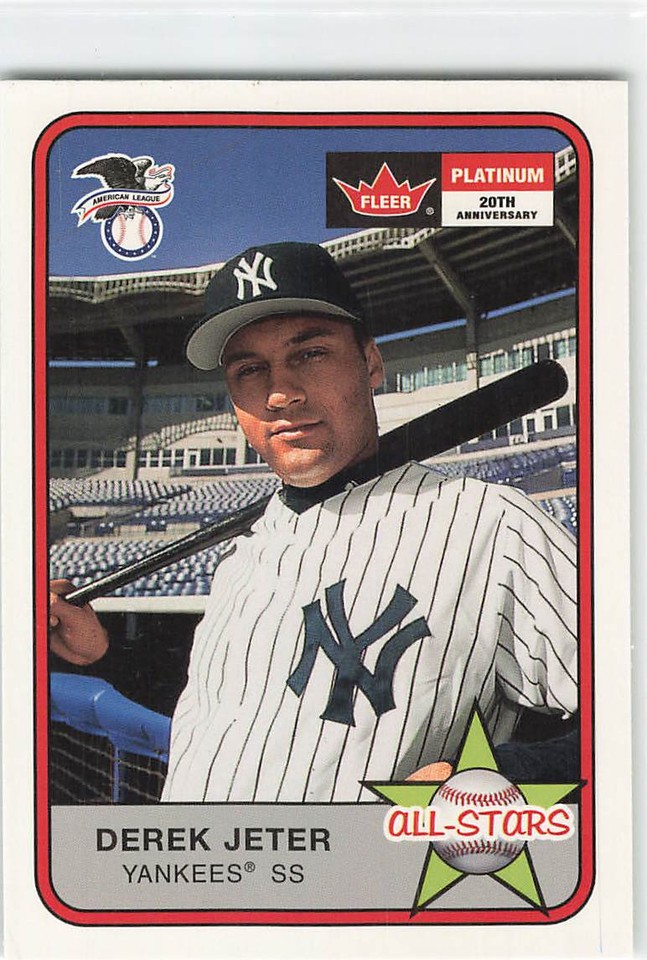Derek Jeter Baseball Cards - RC's, Base Cards, Inserts, etc. - You Pick ...