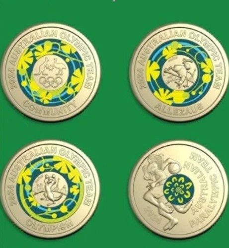 Olympic $2 coins 2024 Woolworths release 4x$2 coins | eBay Australia