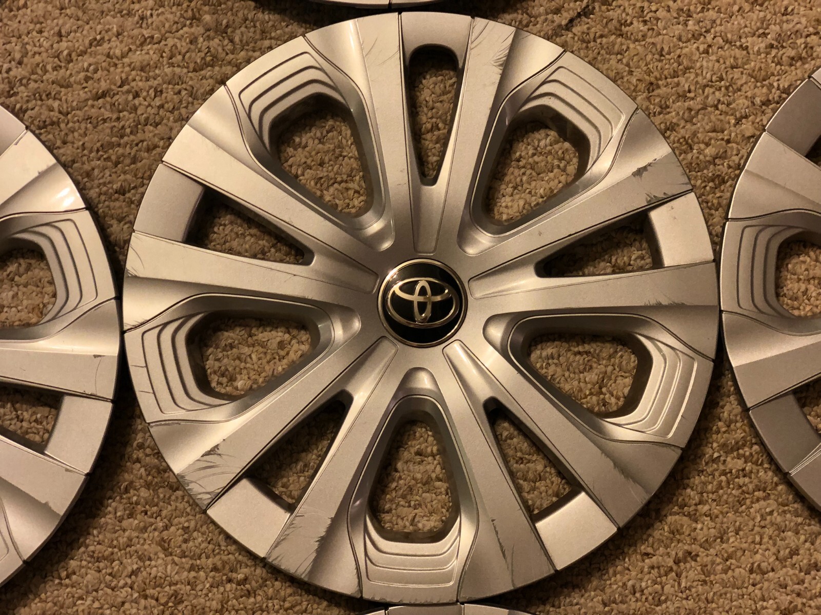 2016-2022 Toyota Prius Genuine OEM 15" Wheel Covers Hub Caps Full Rim ...