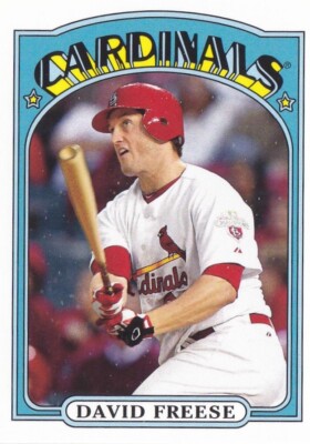 DAVID FREEZE 2013 1972 TOPPS MINIS | eBay