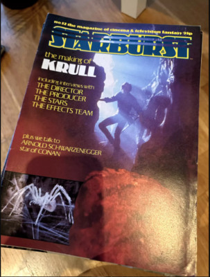 STARBURST MAGAZINE MARVEL UK RARE 52 DEC 1982 KRULL CONAN ...