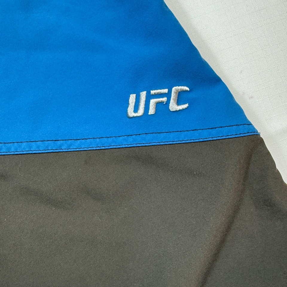 UFC Board Shorts Mens Size 34 Blue & Brown Color Block Swim Trunks | eBay